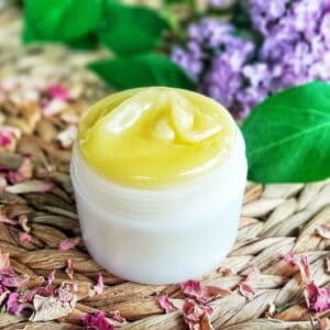 The Best Softening Mint DIY Foot Balm Recipe - greenbeautymama.com