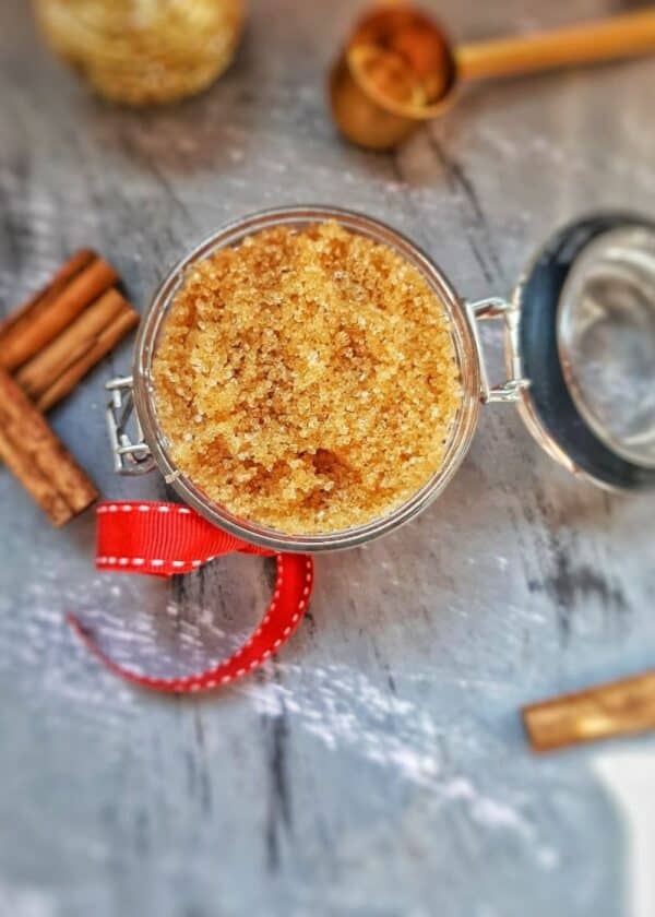 Gingerbread Sugar Scrub - Easy Homemade Body Scrub Recipe ...