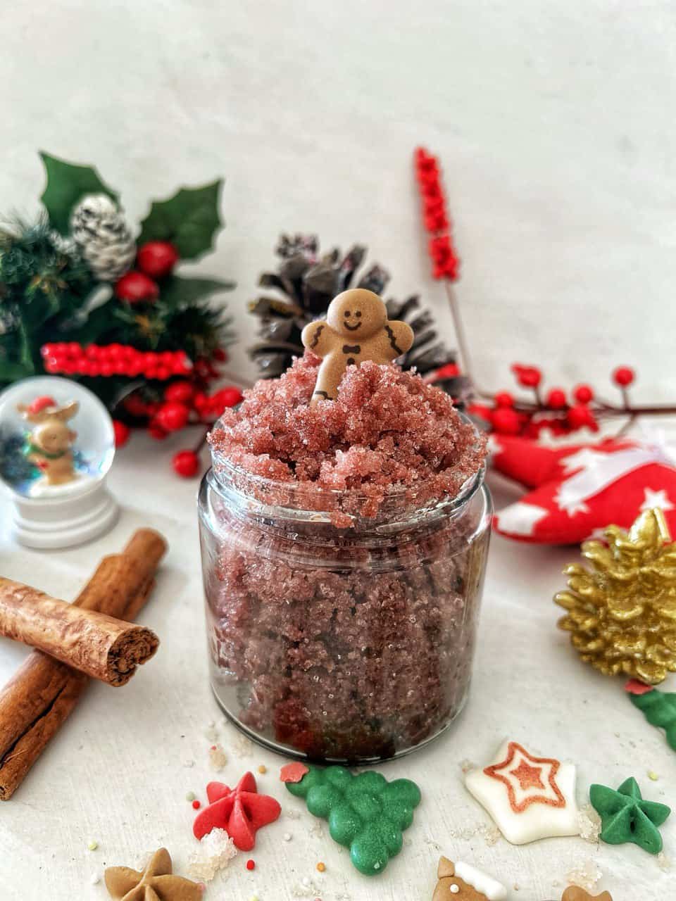 Gingerbread Sugar Scrub - Easy Homemade Body Scrub Recipe ...