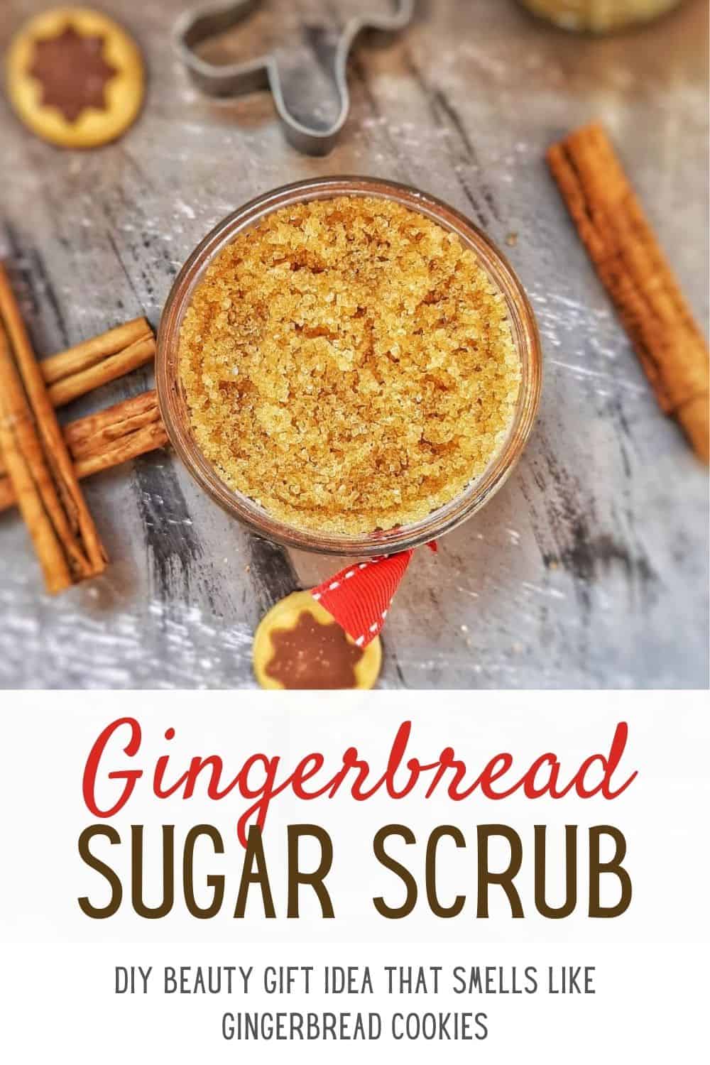 Gingerbread Sugar Scrub - Easy Homemade Body Scrub Recipe ...