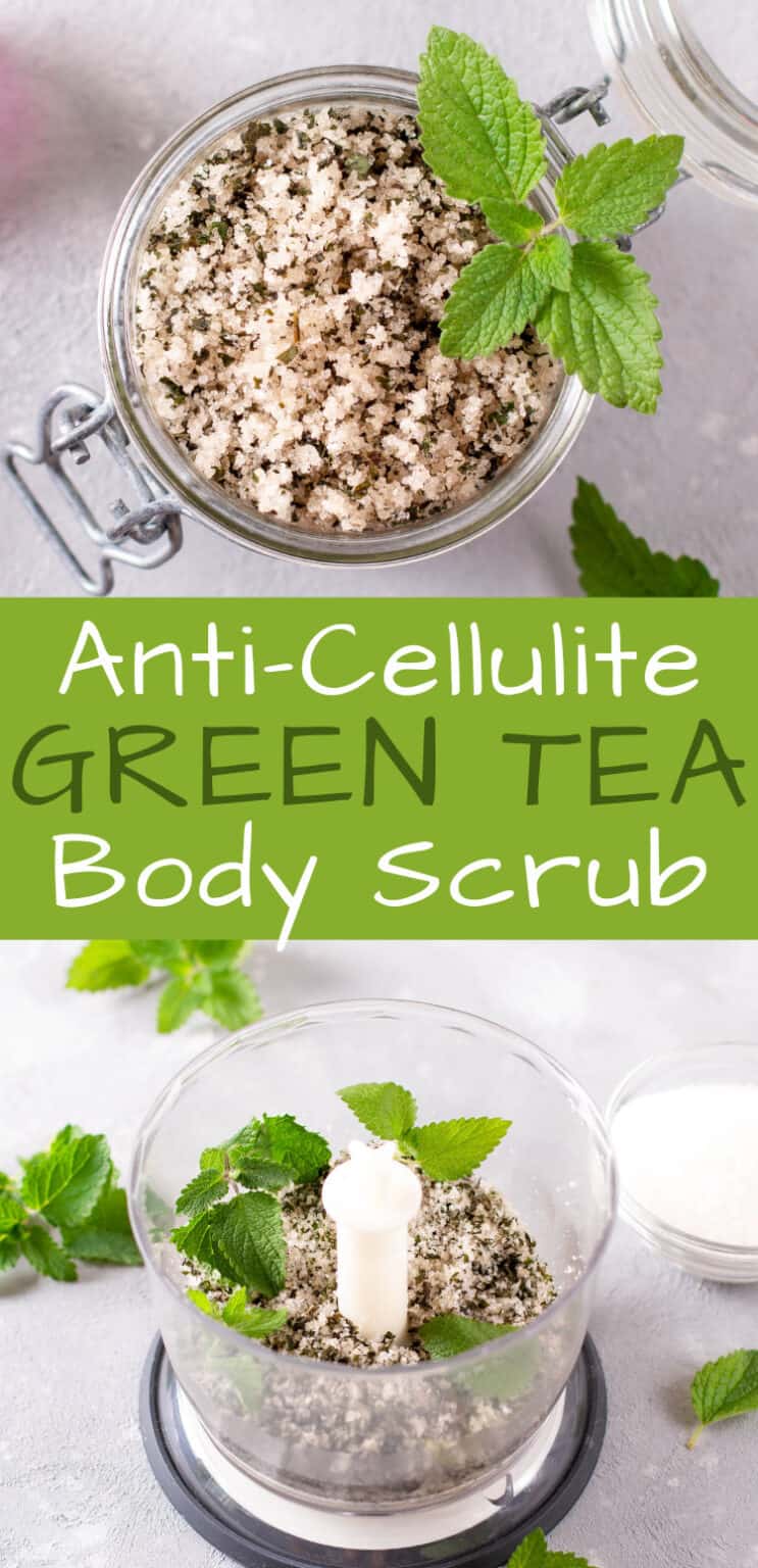 DIY Green Tea Sugar Scrub Recipe - greenbeautymama.com