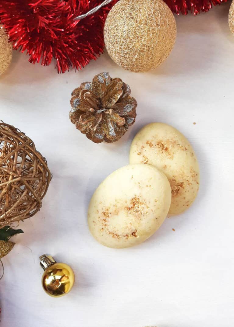 Crunchy Orange Massage Bar Recipe - greenbeautymama.com