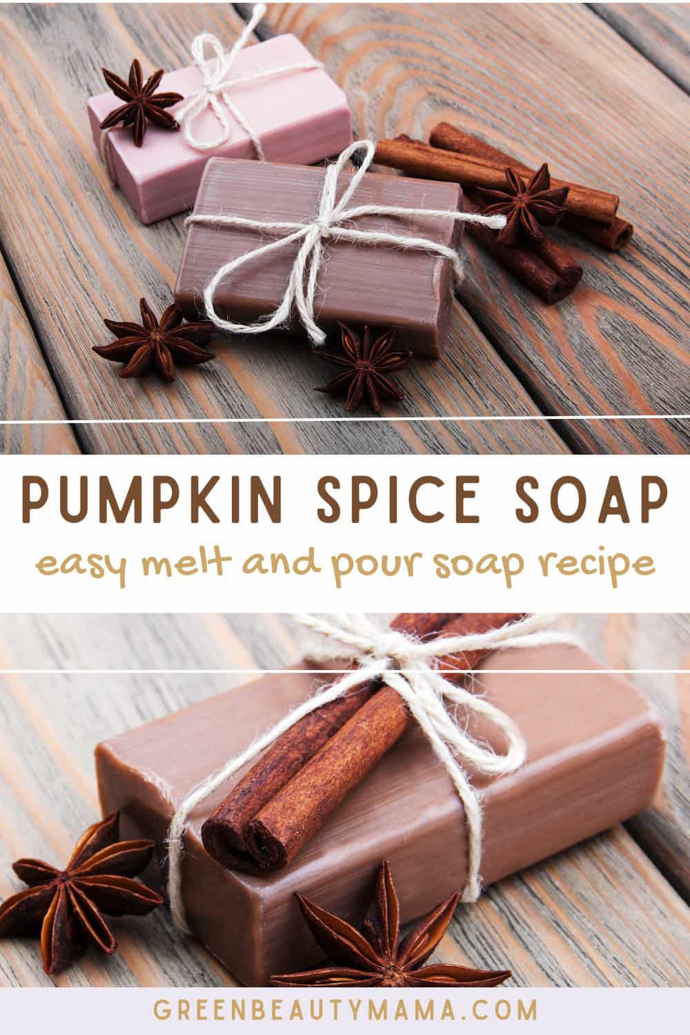 DIY Pumpkin Spice Soap {Melt and Pour Soap Recipe} - greenbeautymama.com