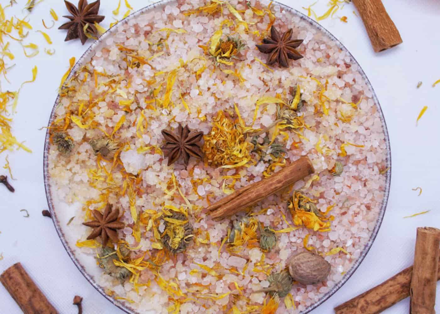 Get Cozy and Pamper Yourself with this Pumpkin Spice Bath Salt Recipe ...
