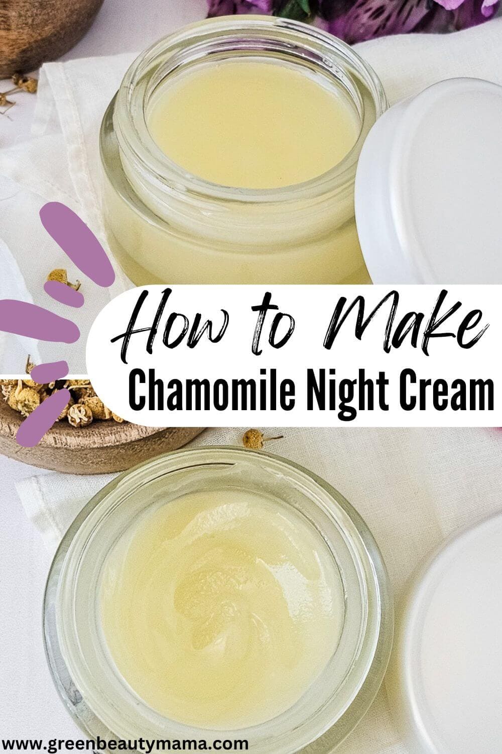 Chamomile Night Cream - greenbeautymama.com