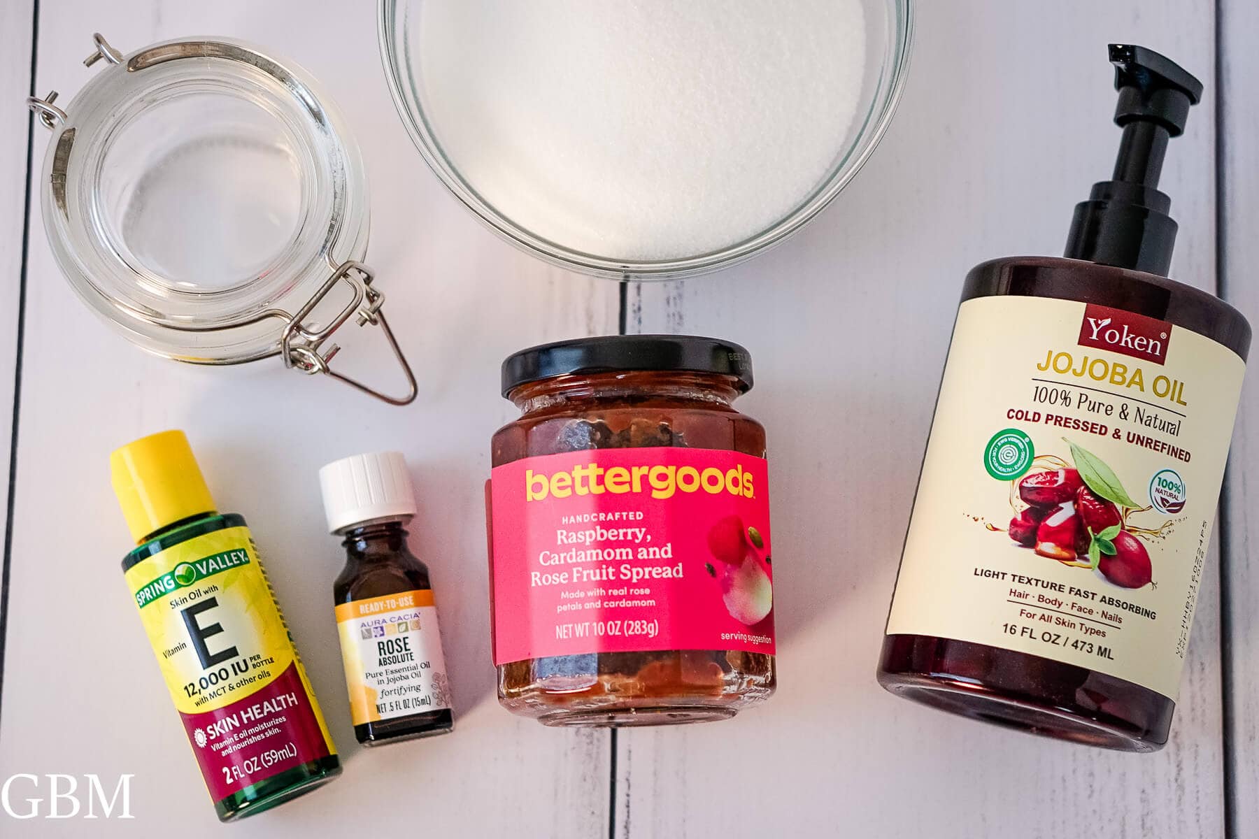 DIY Raspberry Sugar Scrub - greenbeautymama.com